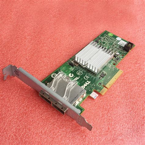 Dell H200e 6gb S Sas Pcie Hba 2 Port Ext Sff 8088 12dnw Lsisas2008 Lsi
