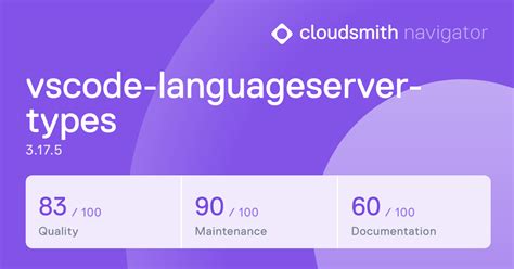 Vscode Languageserver Types 3175 Npm Package Quality Cloudsmith