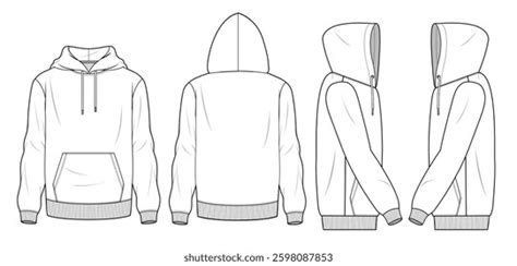 Back View Hoodie 스톡 벡터 및 벡터 아트 4627개 Shutterstock