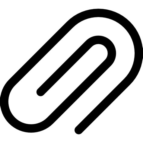 Attachment Basic Rounded Filled Icon