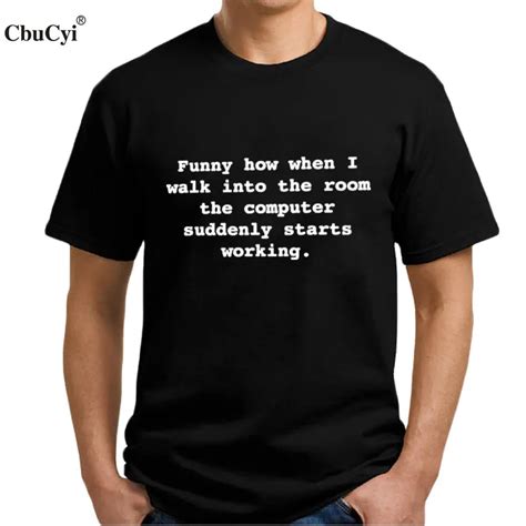 Geek It Computer T Shirt Funny Programmer T Shirt Black White Coder
