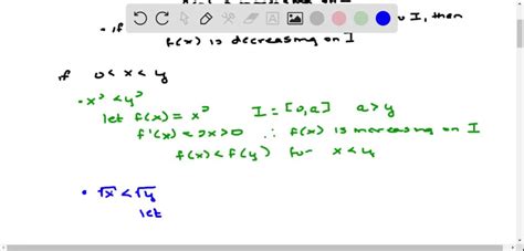 Solveduse The Monotonicity Theorem To Prove Cach Statement If 0
