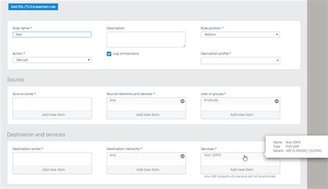 Bug Ssltls Service Selection Does Not List All Services Feedback And Issues Sfos V18