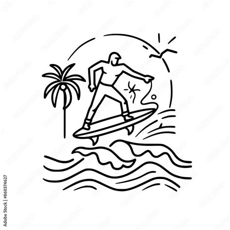 Surfing Svg Surfboard Svg Surf Clipart Surfer Man Svg Surf Svg Surf Cut File Summer Svg