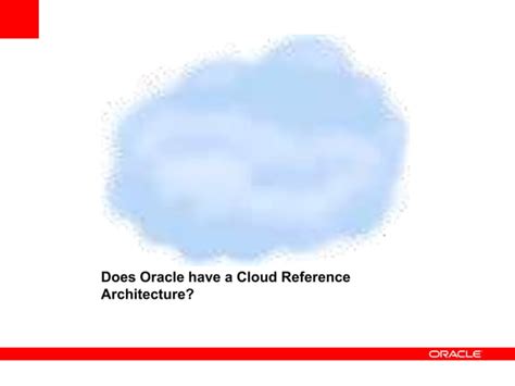 Oracle Cloud Reference Architecture Pdf