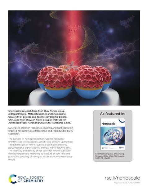 Pdf Synergistic Plasmon Resonance Coupling And Light Capture In