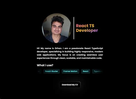 Orhan React TS Dev