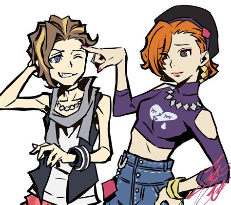 Neo Twewy Official Art Character Design Character Art End Of The World