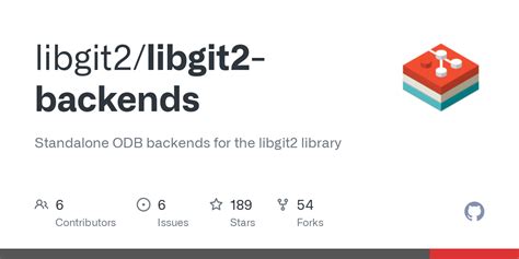 Github Libgit2libgit2 Backends Standalone Odb Backends For The