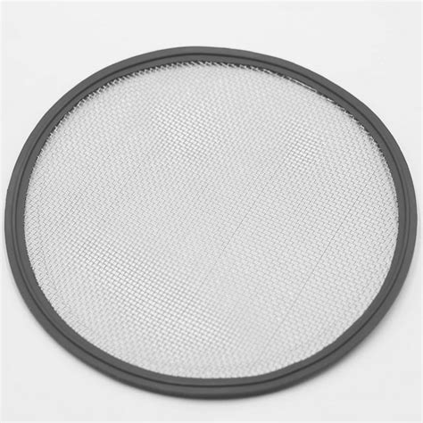 8 tri clamp screen gasket fkm w stainless screen 10 mesh 2000 μm