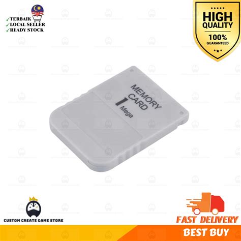 PS1 Memory Card 1 Mega Memory Card For Playstation 1 One PS1 PSX Game Useful Ready Stock