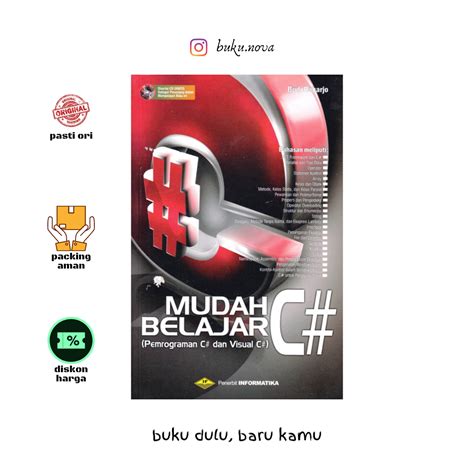 Buku Mudah Belajar C Pemrograman C Dan Visual C CD Lazada Indonesia