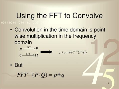 Ppt Fast Multiplication Of Large Numbers Using Fourier Techniques