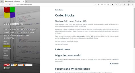 CodeBlocks 的下载 安装 使用 Mr 宋先生 博客园
