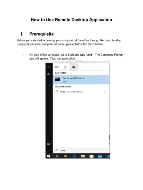 How To Use Remote Desktop Application Pdf