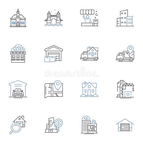 Appraisal Line Icons Collection Evaluation Assessment Rating
