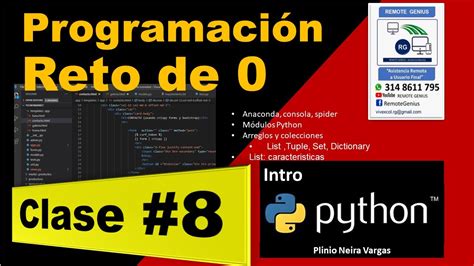 Programación Reto de Python Clase YouTube