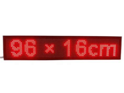 Wall Mounted Red Scrolling LED Display At Sq Ft In Kozhikode ID