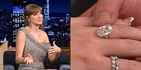 Taylor Swift Shares Close Up Of Engagement Ring From Travis Kelce
