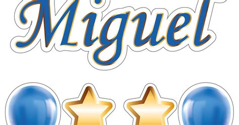 Topo De Bolo Nome Miguel Para Imprimir Compartilhar B Vrogue Co