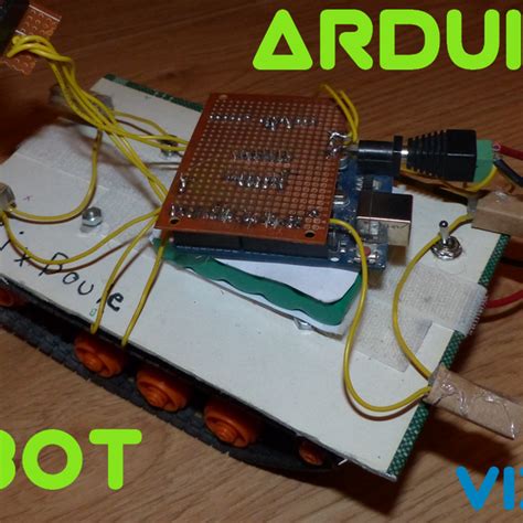 Arduino Robot Tank Vixboule Hackaday Io