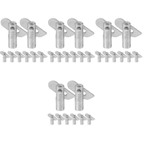 Ounona 32 Pcs Professional Scaffolding Locking Pin Replaceable Scaffolding Parts Compact