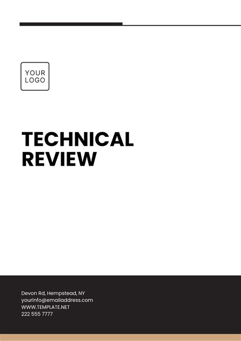 Free Technical Documentation Template To Edit Online
