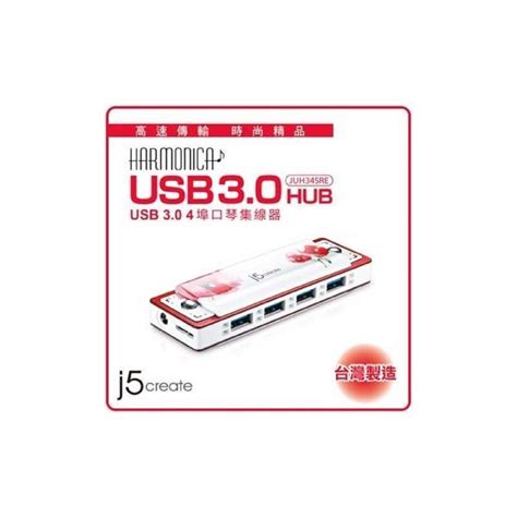 Jual Taitra Kaijet J5create Usb 3 0 4 Port Harmonica Syle Hub Juh345re Di Seller Pchomesea