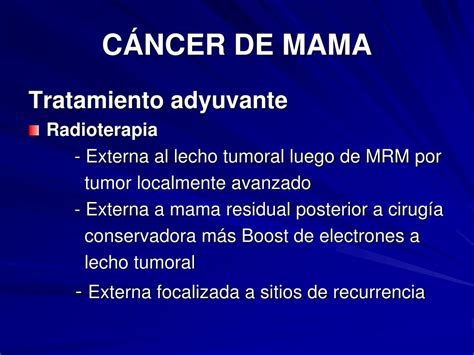 PPT - CÁNCER DE MAMA PowerPoint Presentation, free download - ID:2262131