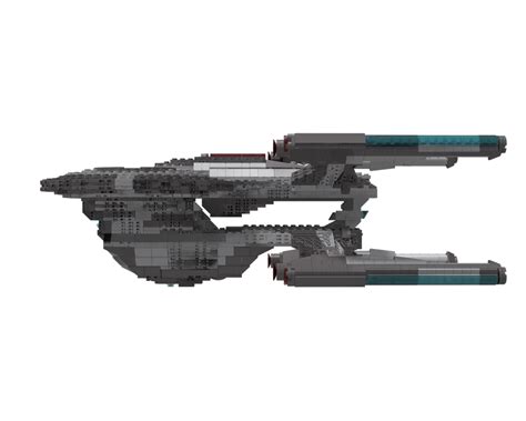 Lego Moc Scott Class Engineering Starship From Star Trek Online By Legendaj Rebrickable
