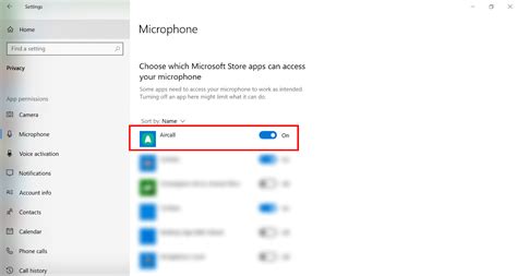 Granting Microphone Permissions For Windows Aircall