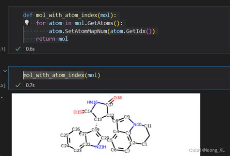 rdkit getatoms获取化合物每个位置的索引、getatomwithidx；rdkit findmcs大公共相同结构 找不同化合物之间