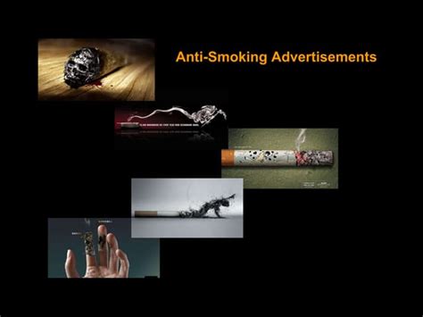 Anti Smoking Advertisements Ppt