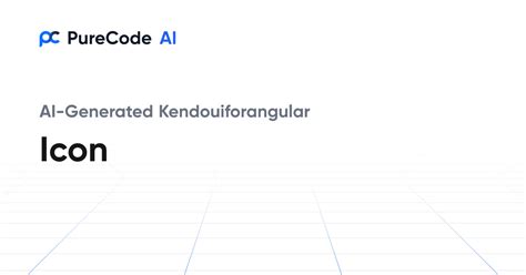 build great kendouiforangular icon components faster using ai tools