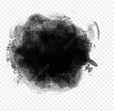 중국 스타일의 잉크 전통 문화 예술 붓 일러스트 물감 연기 전통문양 펜 및 잉크 효과 잉크 원형 Png 일러스트 및 Psd 이미지 무료 다운로드 Pngtree