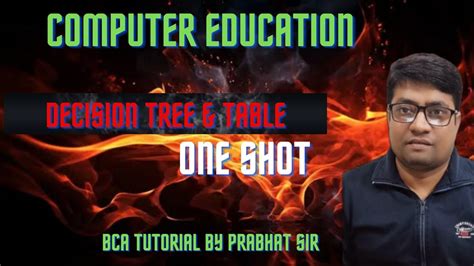 Decision Tree And Decision Table Youtube