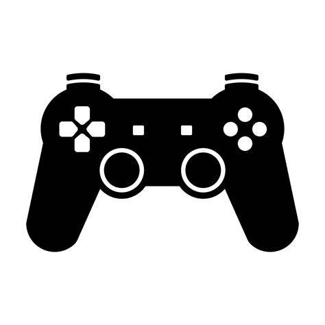 Game Console Black Vector Icon Isolated On White Background 36175253 Vector Art At Vecteezy