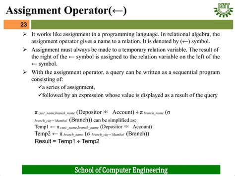 Dbms 11 Relational Algebra Pdf Databases Computer Software And Applications