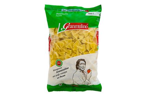 Макароны «Granmulino» Бантики, 400 г – купить по приятной цене с ...