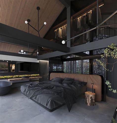 All Black Interior Designs Embrace The Modern Minimal Trend Donkere