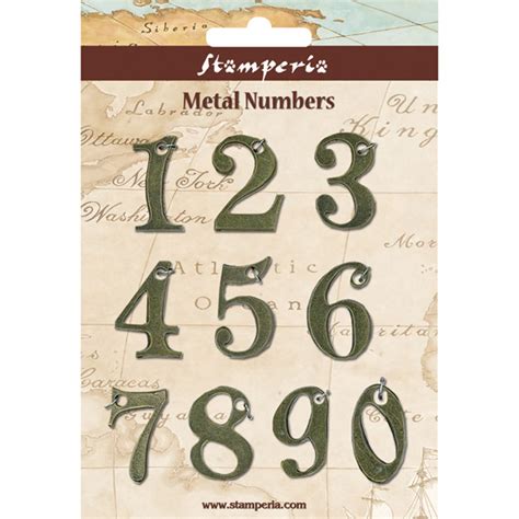 METAL NUMBERS - Creativa Middle East | Art and craft store in UAE