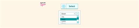 React Select Scaler Topics