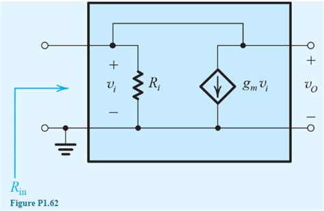 162 Figure P162 Shows A Transconductance Amplifier Whose Output Is