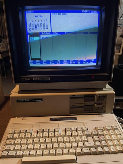 Tandy 1000 Continued R Vintagecomputing
