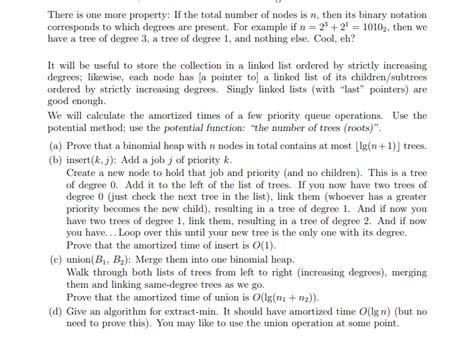 3 A Binomial Heap Is A Way To Implement A Mergeable