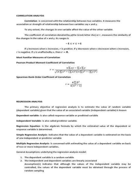 regression analysis pdf