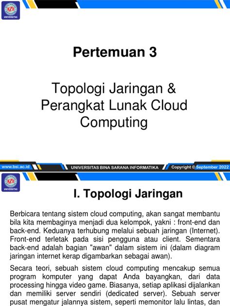 Topologi Jaringan And Perangkat Lunak Cloud Computing Pdf Bisnis Komputer