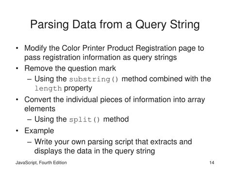 Ppt Javascript Fourth Edition Powerpoint Presentation Free Download