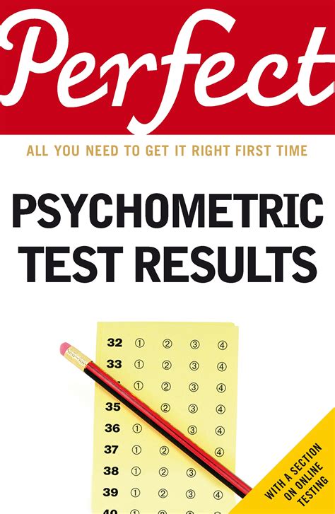 Perfect Psychometric Test Results By Joanna Moutafi Penguin Books