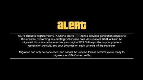 Gta Online Character Migration Wont Delete Your Profile On Last Gen